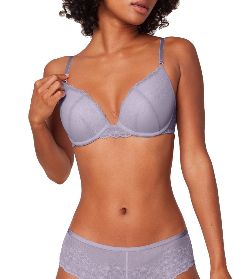 Biustonosz push-up Triumph Bright Spotlight WHU fioletowy | Biustonosze Push up | Triumph sklep ...