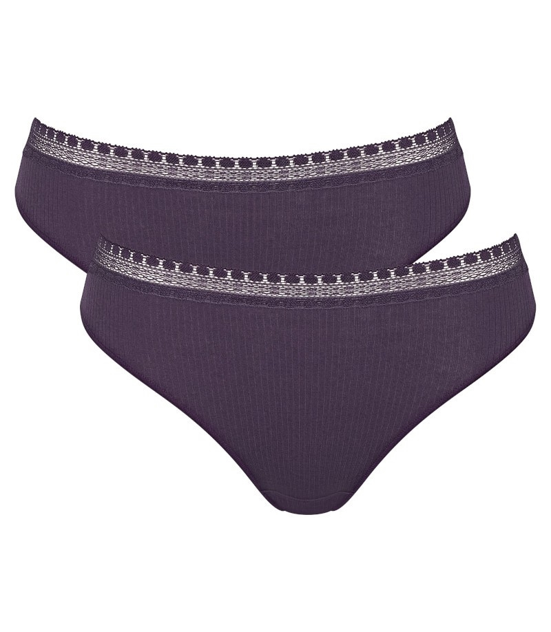 2 x Majtki damskie sloggi GO Ribbed Tai C2P | Majtki damskie Tai | Sloggi sklep online Telimena.pl