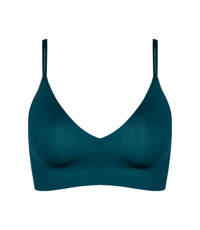 Braletka sloggi BODY ADAPT Bralette zielony | Biustonosze Miękkie ...